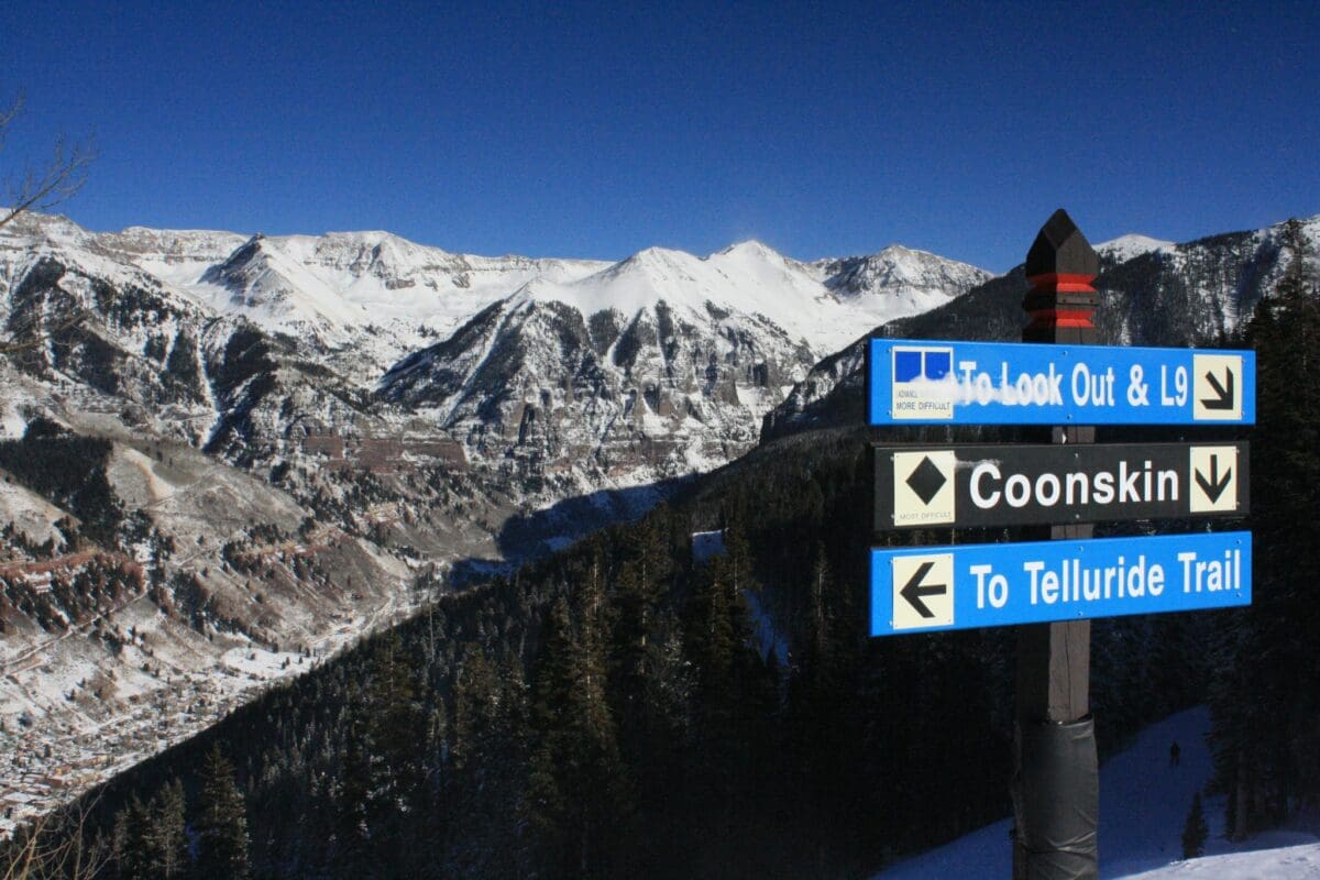 Telluride Ski Resort Ski Rental Delivery - Black Tie Skis